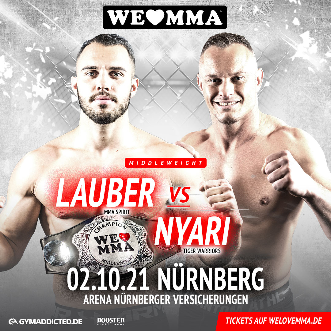 Krachende Fights im Cage – 02. Oktober 2021 zum ersten Mal in Nürnberg ...