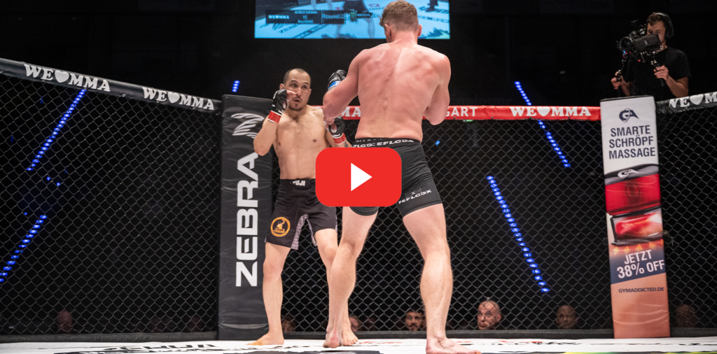 ALI REZA SARWARI VS RENE RUNGE - WE LOVE MMA